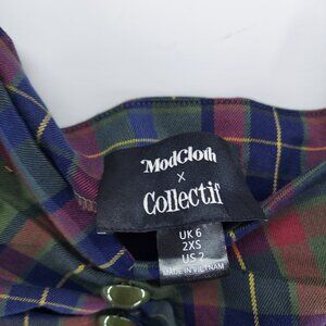 Modcloth | Tops | Modcloth Shirt Women Size 2 Plaid | Poshmark